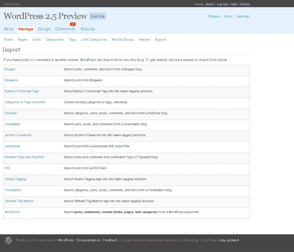 WordPress Updates and History | Evolution of WordPress | WordPress CMS
